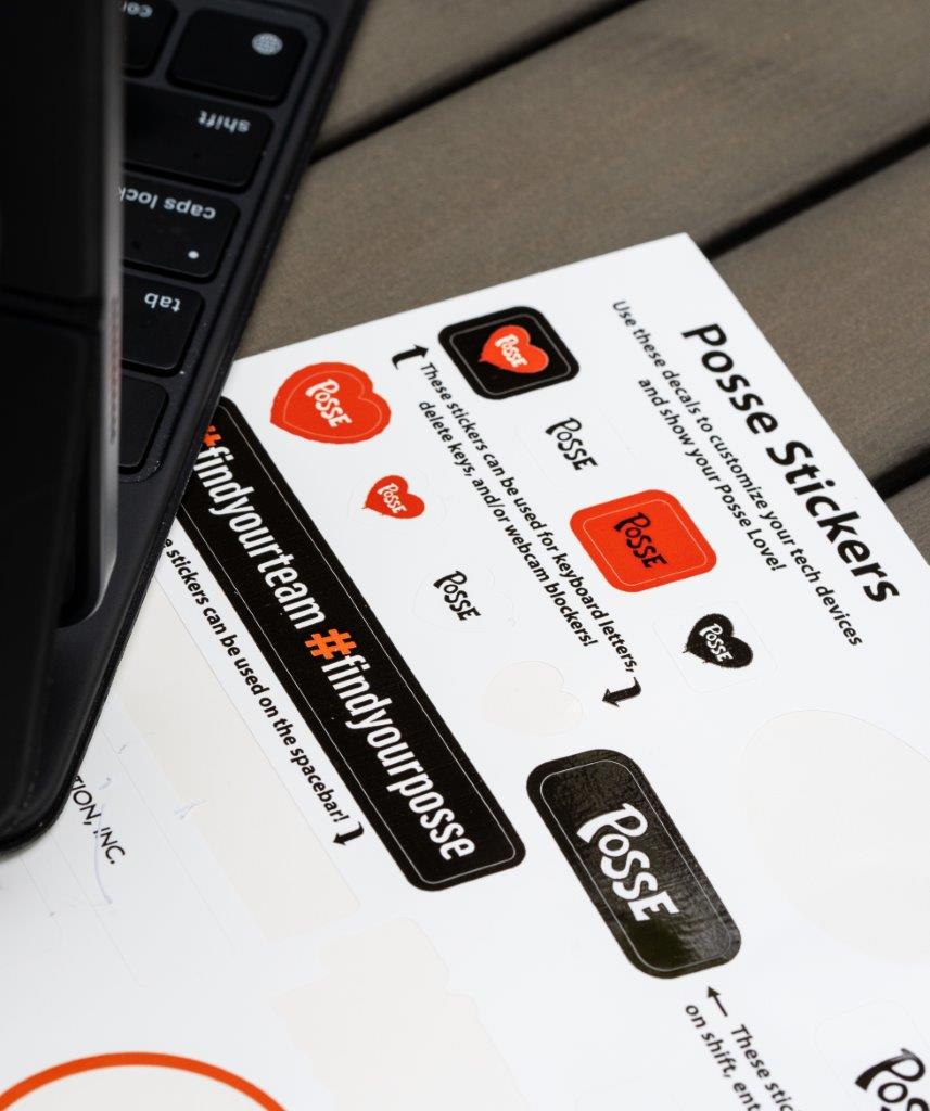 Sticker Sheet Posse Love – Posse Foundation